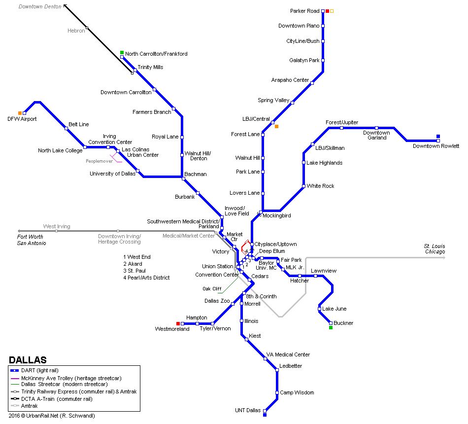 dallas-light-rail-map – NUMERIC LANDSCAPE